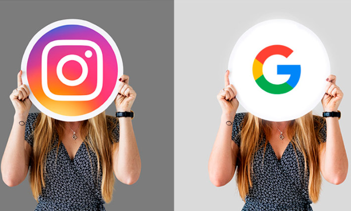 A maior diferença entre Google e Instagram - Marketing X Digital